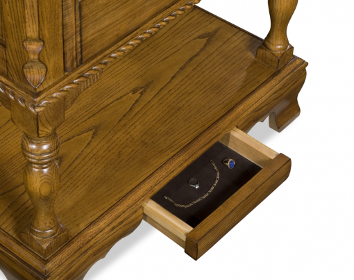 Hidden drawer compartment under end table | StashVault - Secret Stash ...