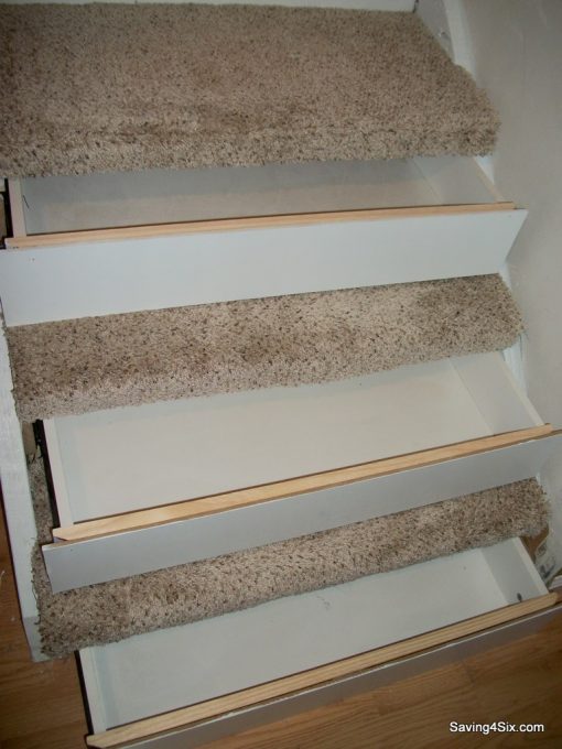 Hidden Storage Drawers Under Stairs | StashVault - Secret Stash ...