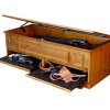 Coffee Table with Long Gun Storage | StashVault - Secret Stash Compartments