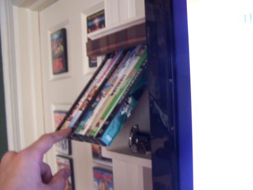 Secret Cabinet Behind Movies | StashVault - Secret Stash Compartments