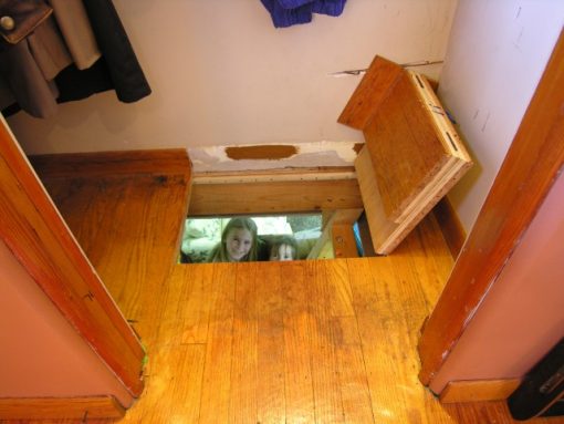 Secret Trap Door in Floor to Basement | StashVault - Secret Stash ...