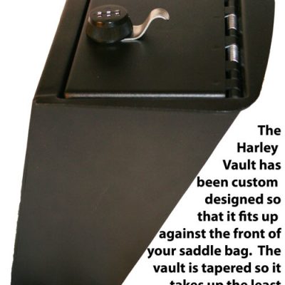 Motorcycle Gun Vault for Saddle Bag | StashVault - Secret Stash ...