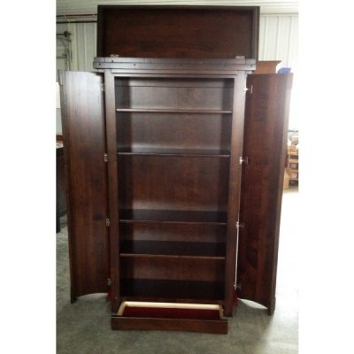 Bookcase with Four Secret Compartments | StashVault - Secret Stash ...