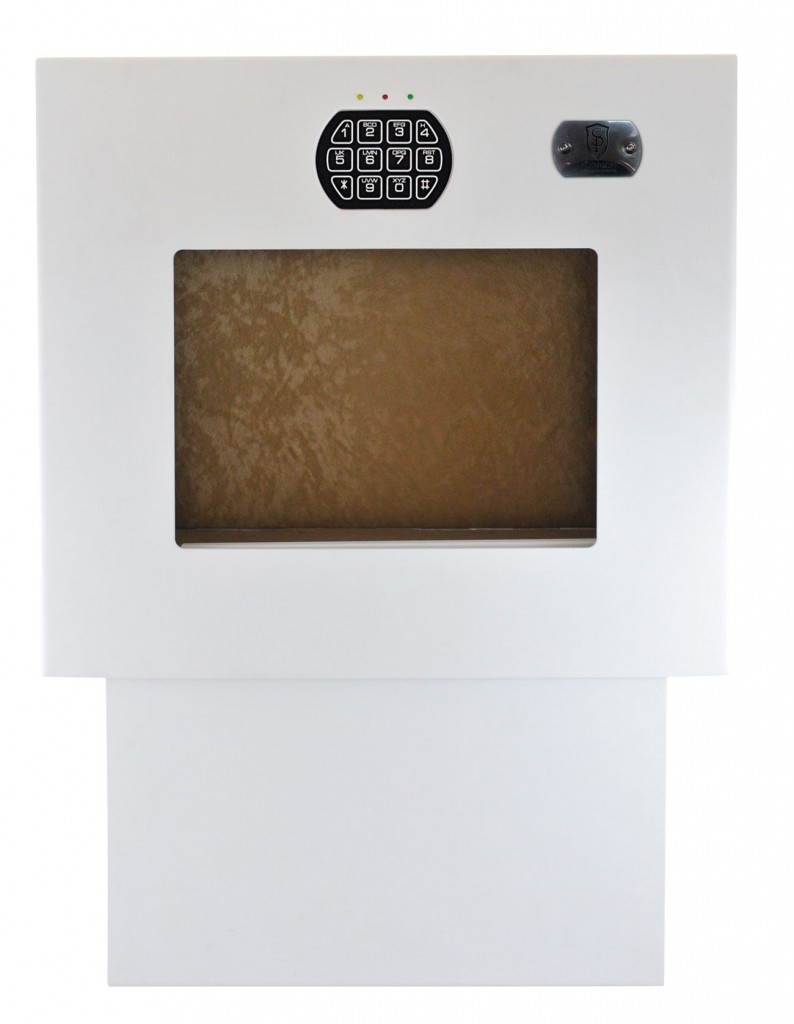 Electronic Wall Safe with Secret Compartment | StashVault - Secret ...