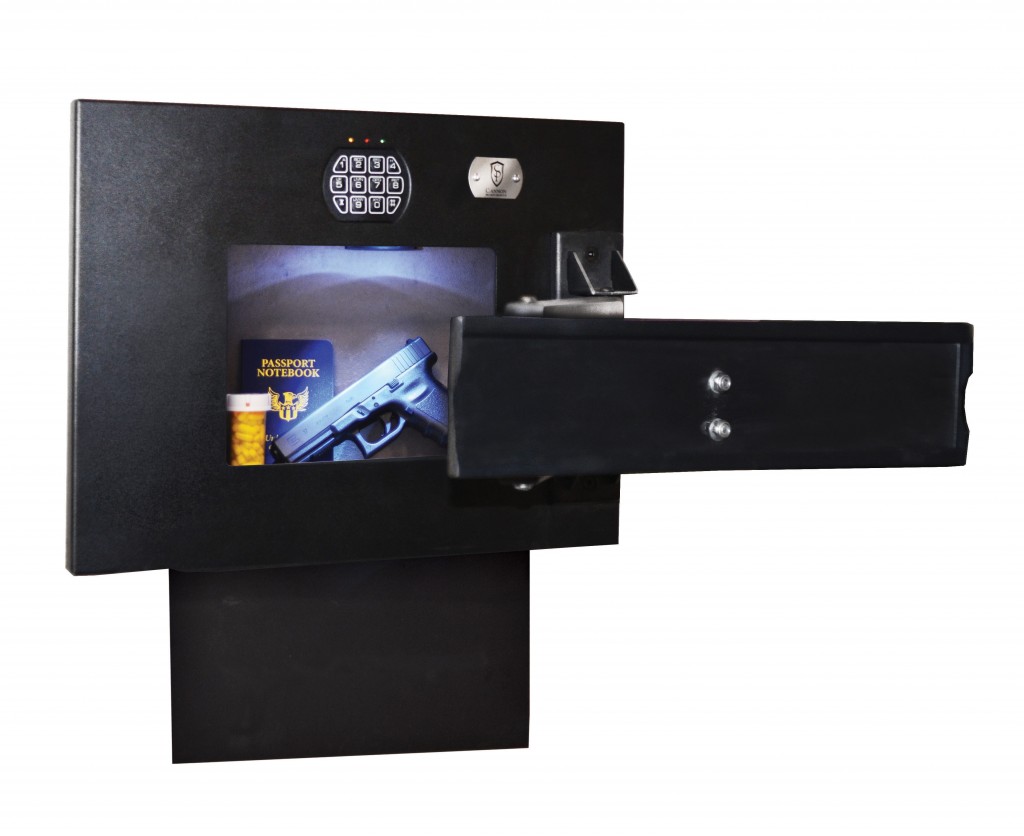 Wall Mount TV Hidden Compartment Safe | StashVault - Secret Stash ...