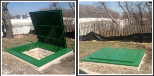 Stainless Steel Exterior Utility Hatch | StashVault - Secret Stash ...