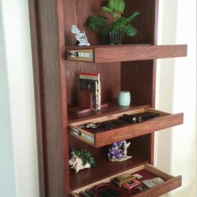 Bookcase with Secret Compartment Drawers | StashVault - Secret Stash ...