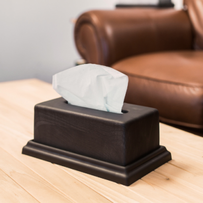 Gun Safe Hidden Below Tissue Box | StashVault - Secret Stash Compartments