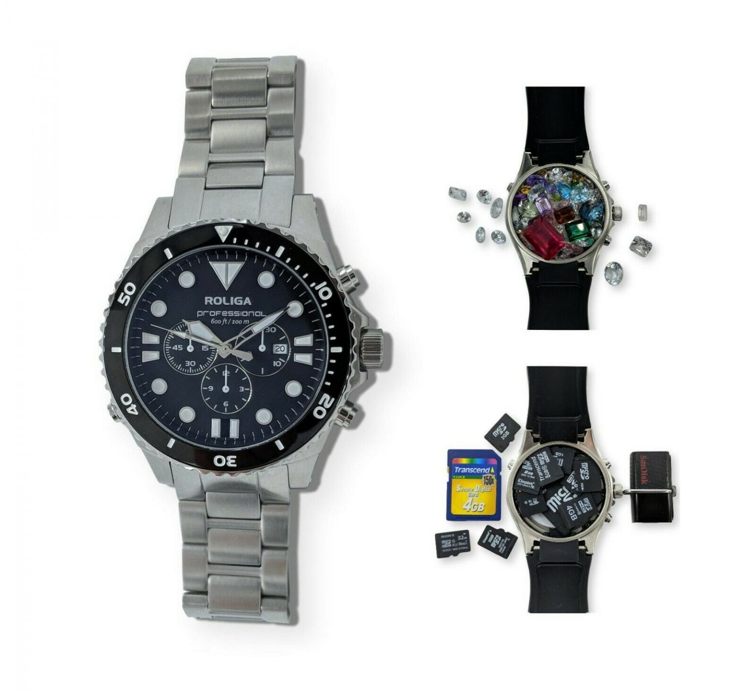 Secret Compartment Watch | StashVault - Secret Stash Compartments